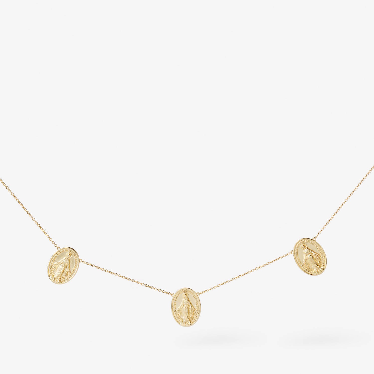 Saint Catherine Collier - Catholic Necklace - Zoe Labouré – Zoe Laboure